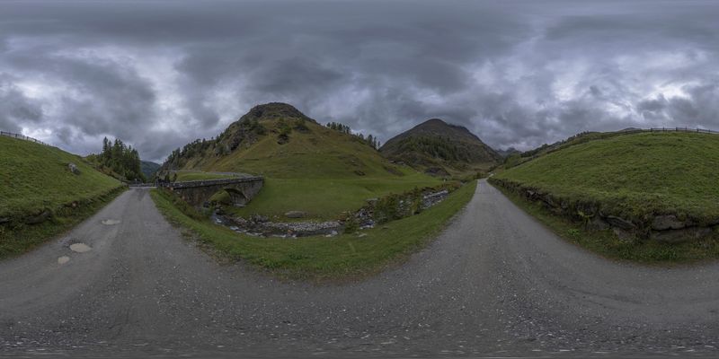 Austrian Highways Between Nature and Infrastructure HDRi Maps and ...