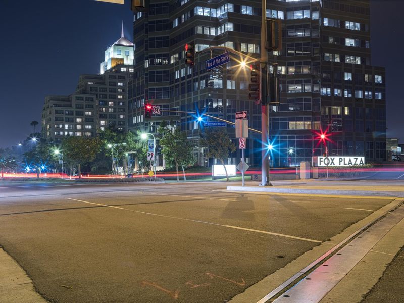 Nighttime Cityscape of Los Angeles, California, USA HDRi Maps and ...