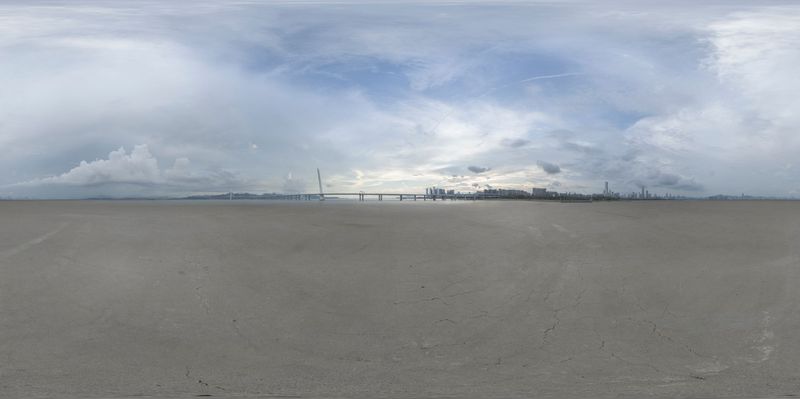 Dramatic Cityscape of Shenzhen, China HDRi Maps and Backplates