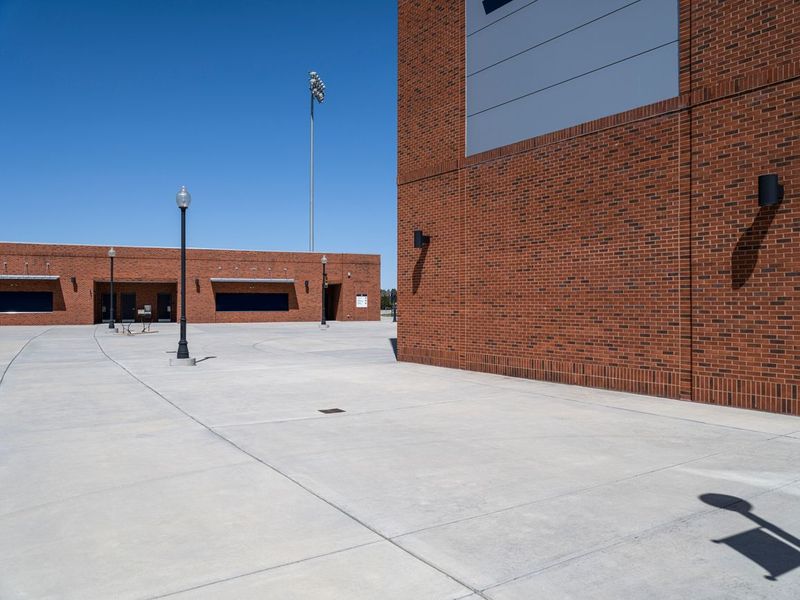 Football Stadium with Concrete Surface HDRi Maps and Backplates