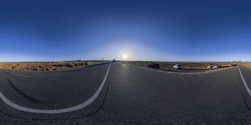 Forrest Gump Landscape: Arizona at Dawn HDRi Maps and Backplates