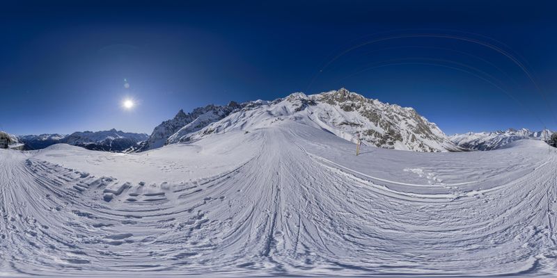 French Alps: Highlands, Cliffs, and Glacial Terrain HDRi Maps and ...