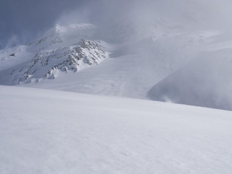 French Alps: Snow-Covered Mountains and Glacial Cliff HDRi Maps and ...