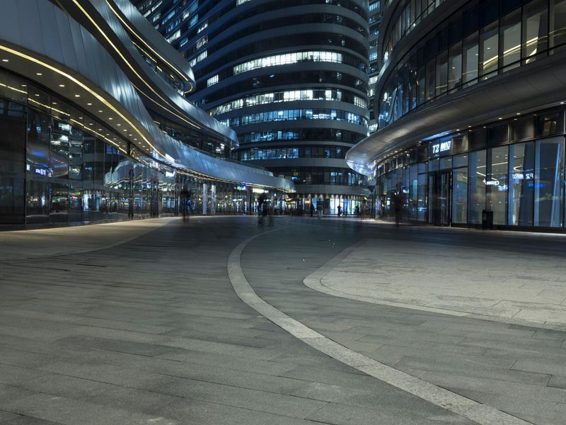 Futuristic Architecture in the Cityscape of Beijing HDRi Maps and ...