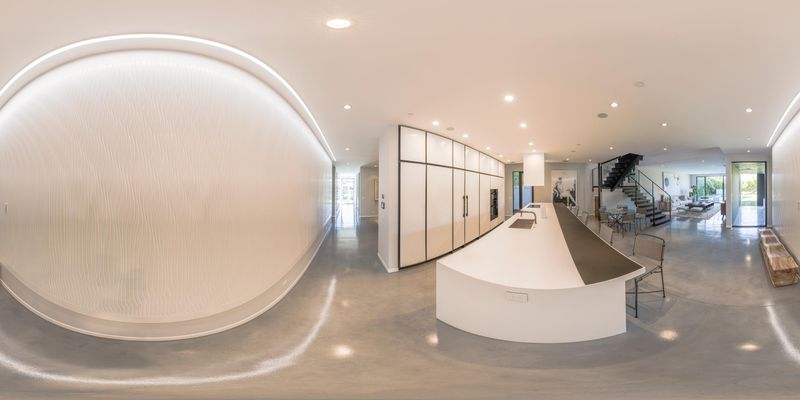 Futuristic House in Los Angeles, California HDRi Maps and Backplates