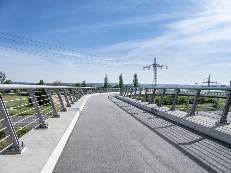 German Architecture: Asphalt Road HDRi Maps and Backplates