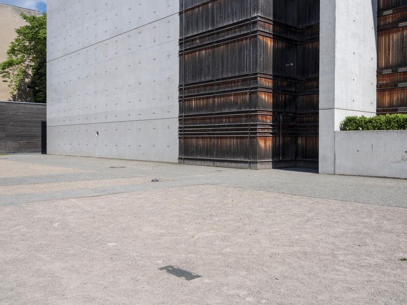 German Building Facade in the Urban Landscape HDRi Maps and Backplates