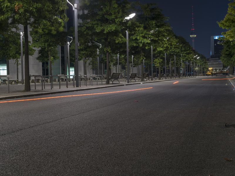 City Streets of Germany: Illuminated by Night HDRi Maps and Backplates