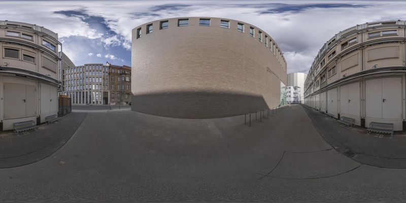 German Metropolis: A Glimpse into Urban Design HDRi Maps and Backplates