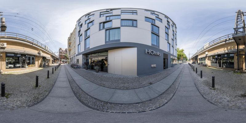 A German Metropolitan Area: Urban Design and Modern Architecture HDRi ...