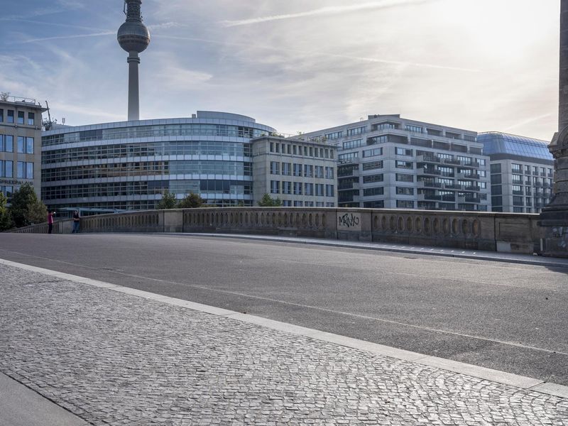 German Metropolitan Area Urban Landscape HDRi Maps and Backplates