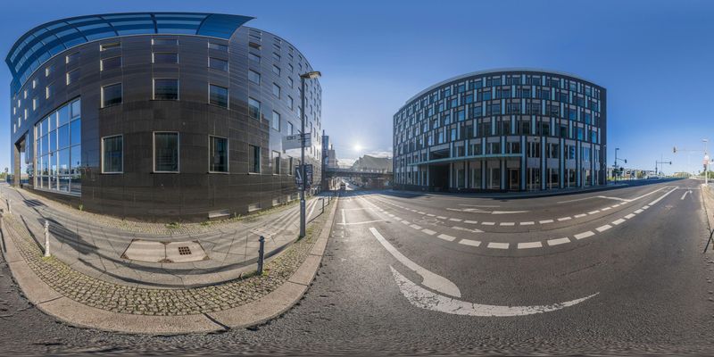Germany's Circular Objects: A Unique Street Intersection HDRi Maps and ...