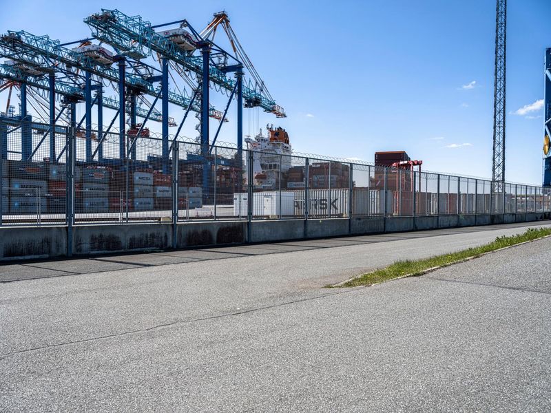 Germany's Container Port in Bremen HDRi Maps and Backplates