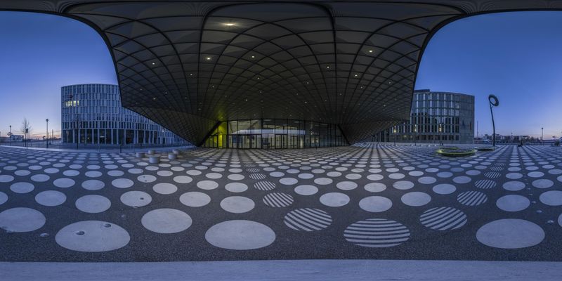 Germany's Corporate Headquarters and Convention Center HDRi Maps and ...