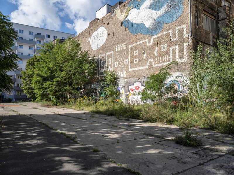 Germany's Graffiti Art District in Europe HDRi Maps and Backplates