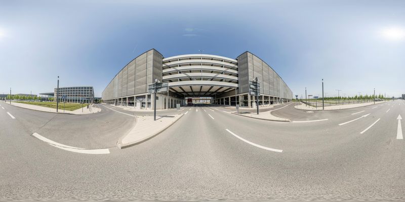 Germany's Urban Design: An Artistic Illustration of Highways HDRi Maps ...