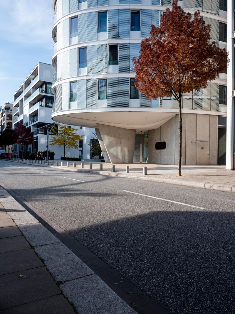 Germany Modern Architecture: Hamburg Residential HDRi Maps and Backplates