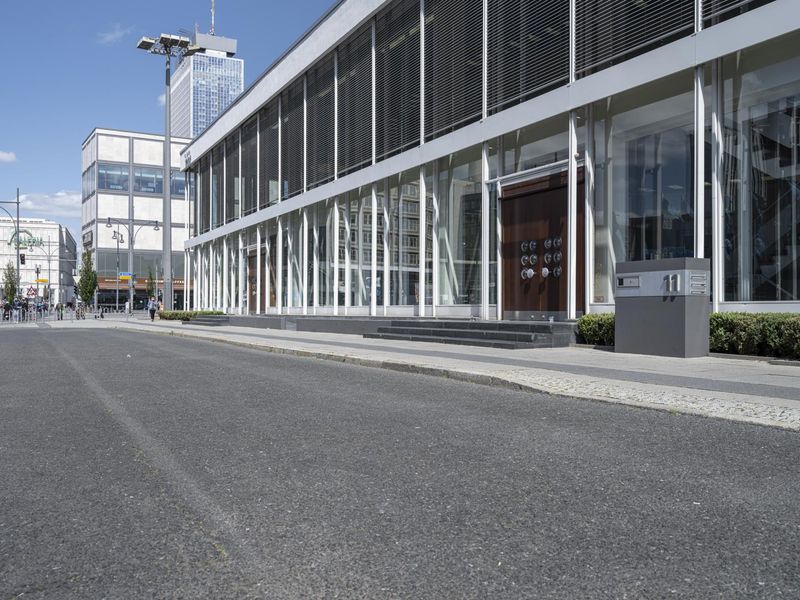 Modern Architecture in Germany's Metropolitan Area HDRi Maps and Backplates