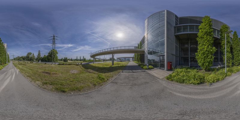 Germany: Modern Architecture Street View HDRi Maps and Backplates