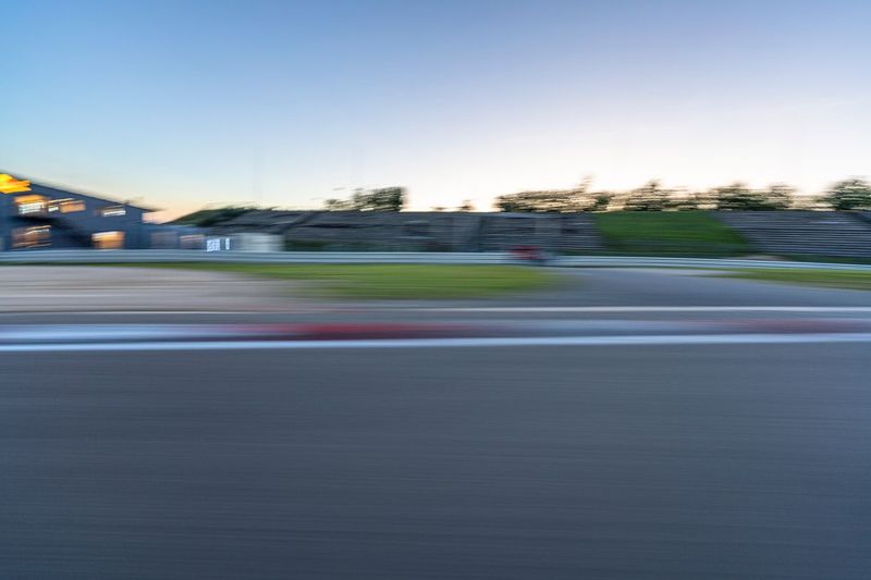 Germany's Race Track at Dawn Under a Clear Sky