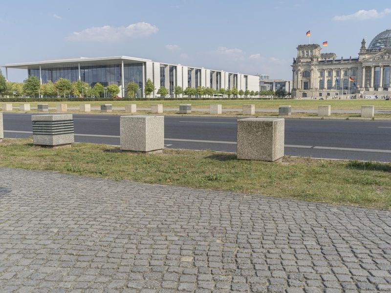 Germany Reichstag Building Urban Design HDRi Maps and Backplates