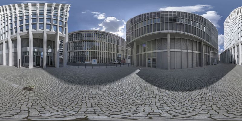 Germany: A Unique Perspective of Buildings as Spheres HDRi Maps and ...