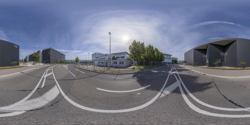 Germany's Urban Design: Curved Lines and Striking Buildings HDRi Maps ...