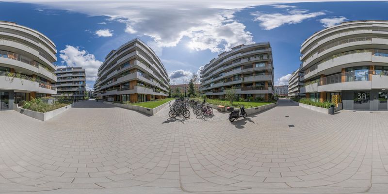 Germany's Urban Design: Roads and Modern Architecture HDRi Maps and ...