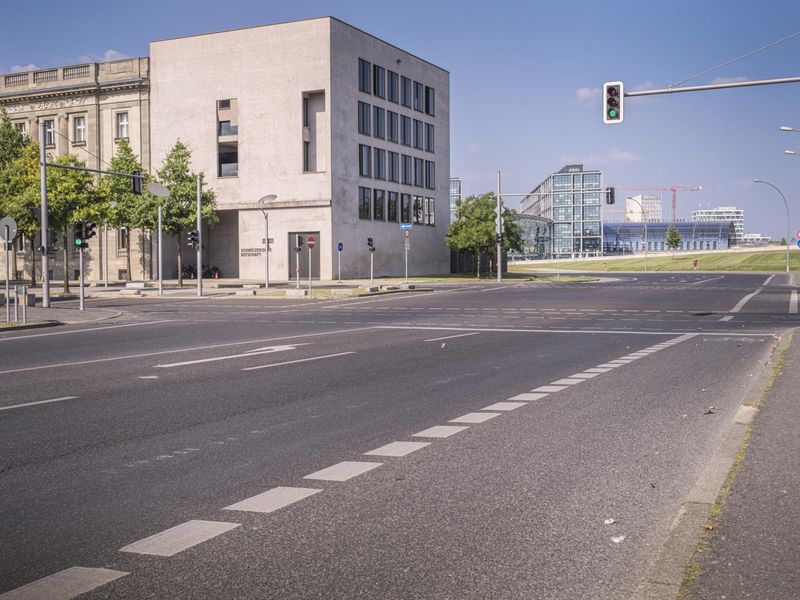 Urban Infrastructure in Germany: The Road Surface HDRi Maps and Backplates