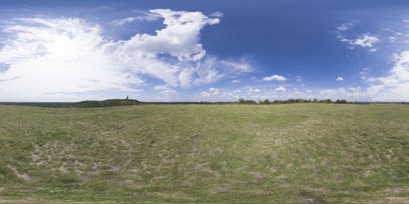 Germany's Greenery: Open Space in Daylight HDRi Maps and Backplates