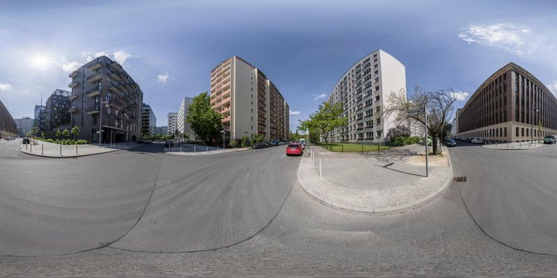 Germany's Vibrant Cityscape: A Mix of Architectural Styles - HDRi Maps ...