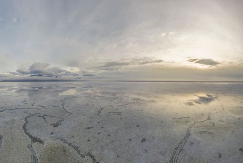 Gloomy Dawn in Salt Lake City, Utah HDRi Maps and Backplates
