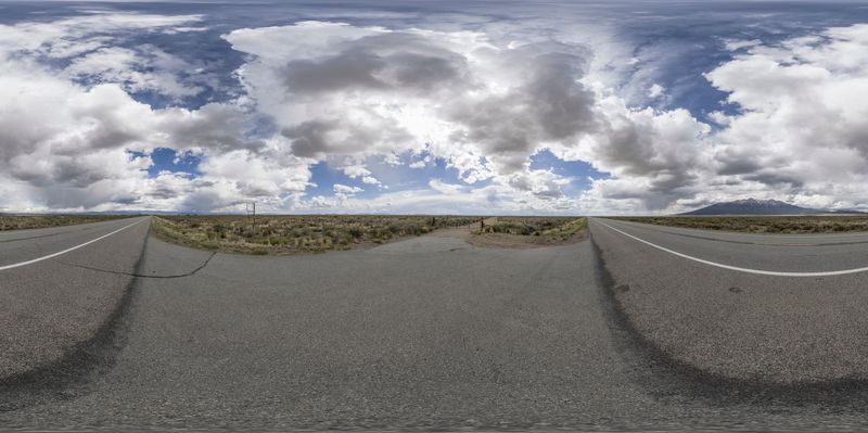 A Gloomy Day with a Grey Sky: Colorado Landscape HDRi Maps and Backplates