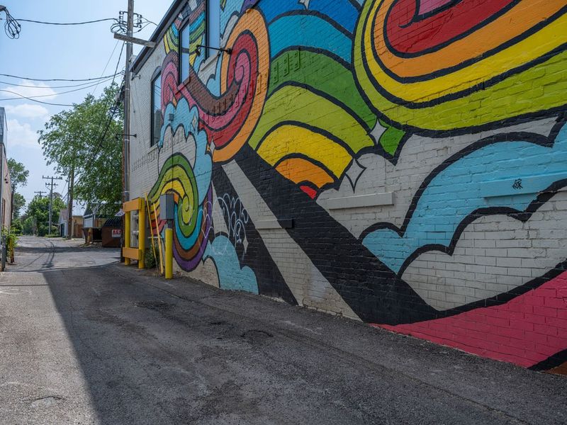 Graffiti Wall in the Art District of Salt Lake City HDRi Maps and ...