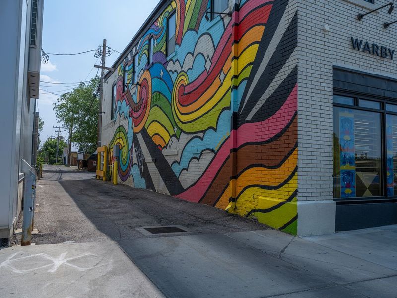 Graffiti Wall in Salt Lake City, Utah HDRi Maps and Backplates