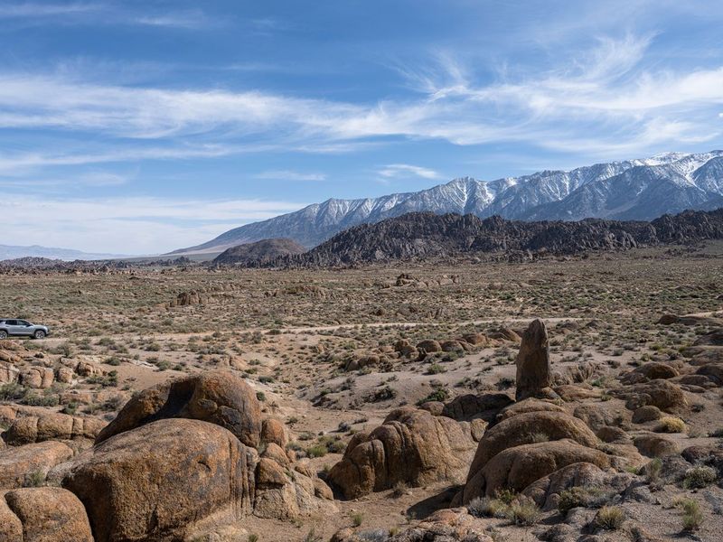 Gravel Pathways of Alabama Hills, USA HDRi Maps and Backplates