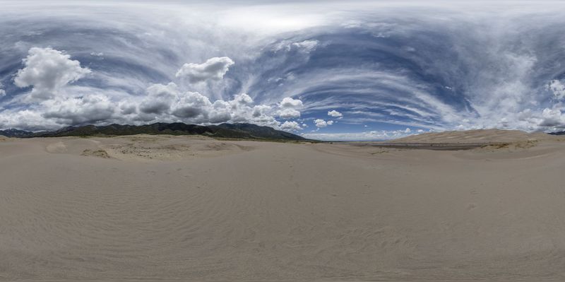 Great Sand Dunes National Park: A Unique Landscape in Colorado HDRi ...