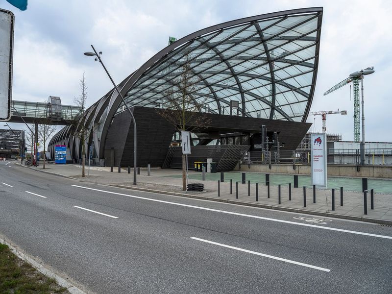 City Life in Hamburg: A Day of Architecture HDRi Maps and Backplates