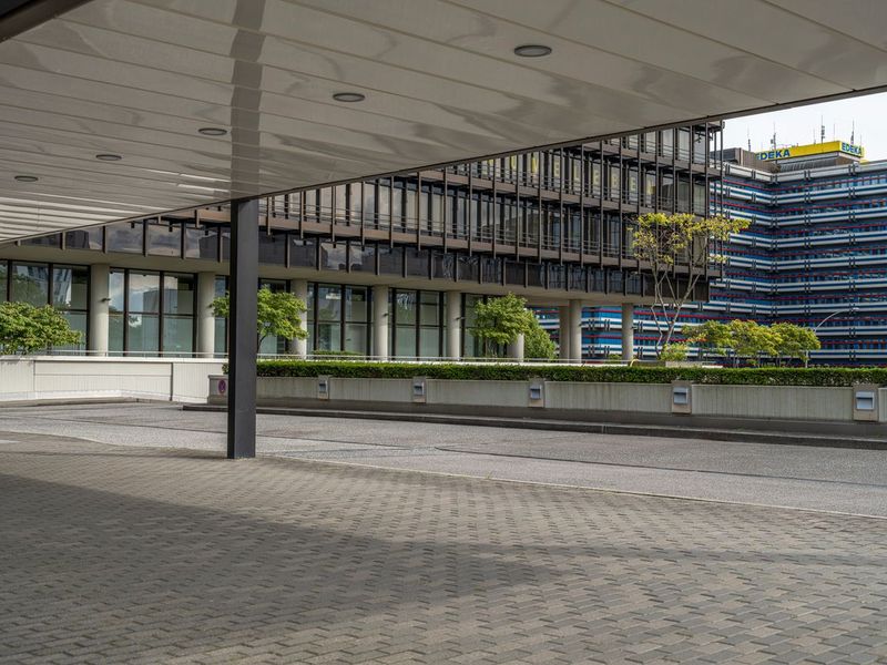 Hamburg, Germany: Office Buildings in an Urban Cityscape HDRi Maps and ...