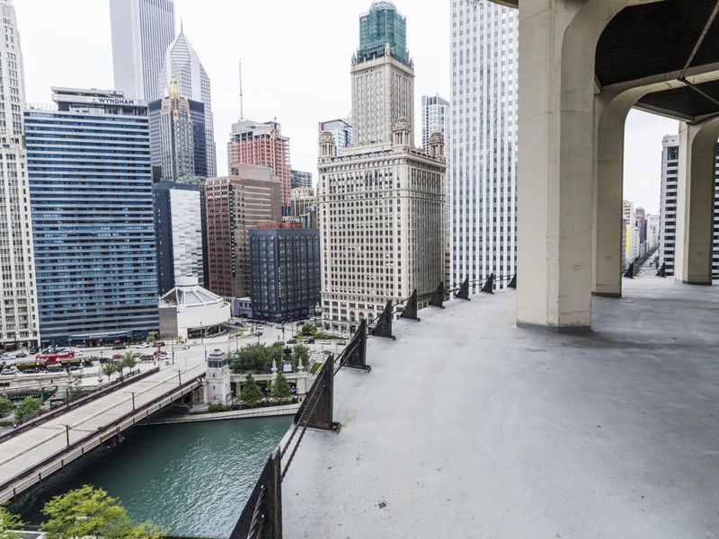 High Rise Building Cityscape Chicago HDRi Maps and Backplates