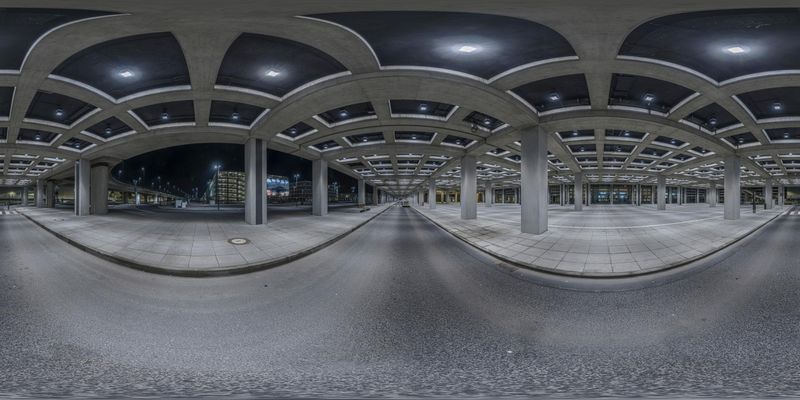 High Rise Building in a Metropolitan Area HDRi Maps and Backplates