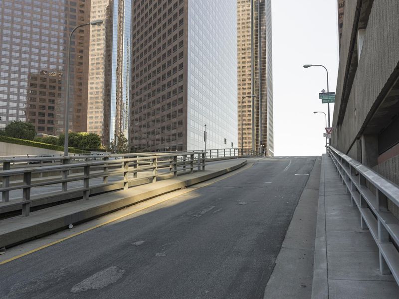 High-Rise Skyscrapers in a Metropolitan Area HDRi Maps and Backplates