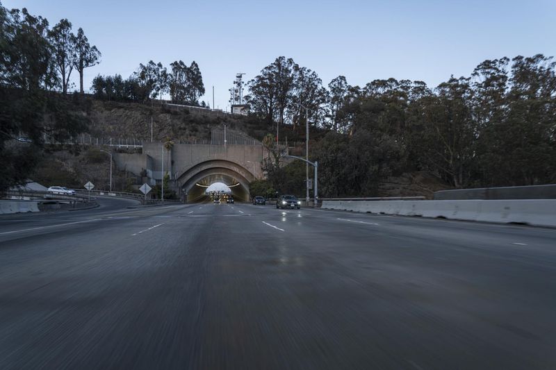 Highway Tunnel Bridge and Straight Road HDRi Maps and Backplates