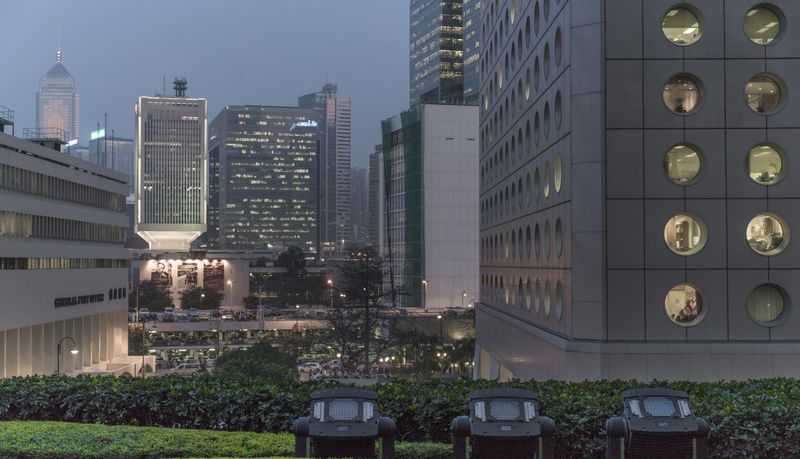 Hong Kong Night Skyline: A Metropolis Lit Up HDRi Maps and Backplates