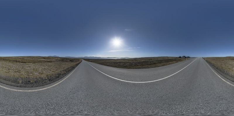 Iceland: An Endless Road through Mountain Landscapes HDRi Maps and ...