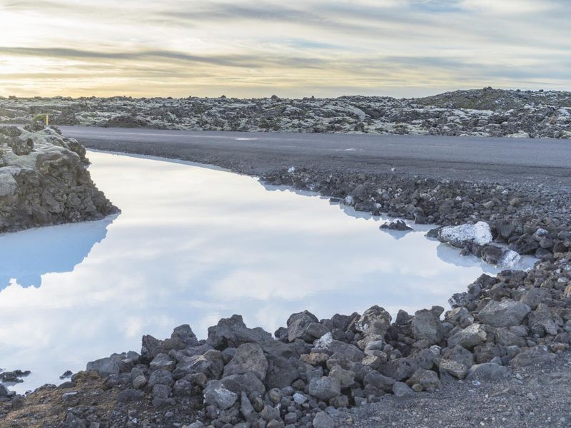Iceland: Water Resources and Lagoon in Nature HDRi Maps and Backplates