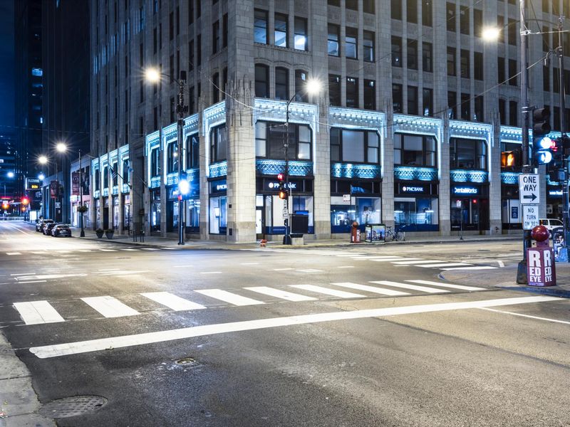 Urban Nights in Illinois: Skyline Lights of the City HDRi Maps and ...