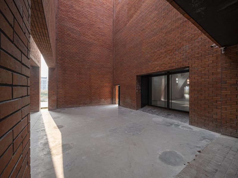 Industrial Warehouse in Shanghai with Brick Walls HDRi Maps and Backplates