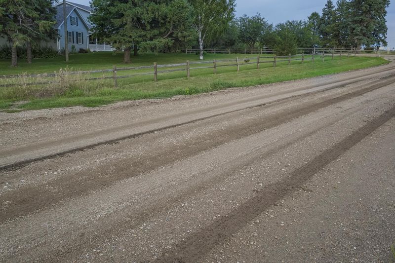 Iowa Fields and Land Lots under Grey Sky HDRi Maps and Backplates
