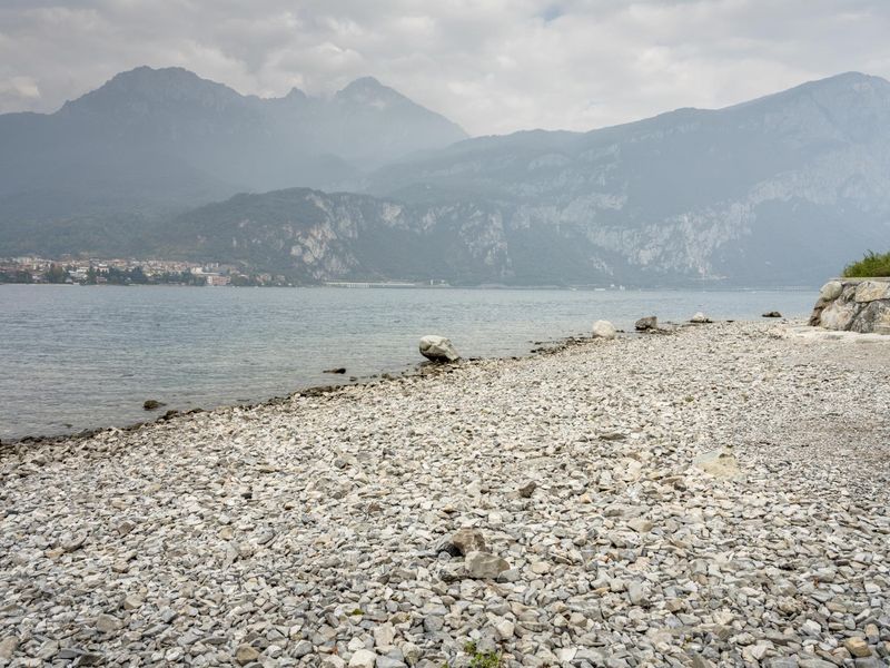 Italian Coastal View: Overlooking the Sea HDRi Maps and Backplates
